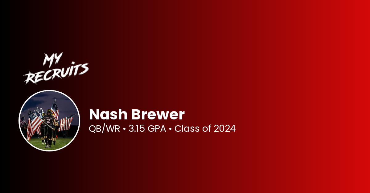 Nash Brewer | Online Recruiting Profile