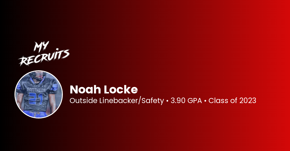 Noah Locke | Online Recruiting Profile